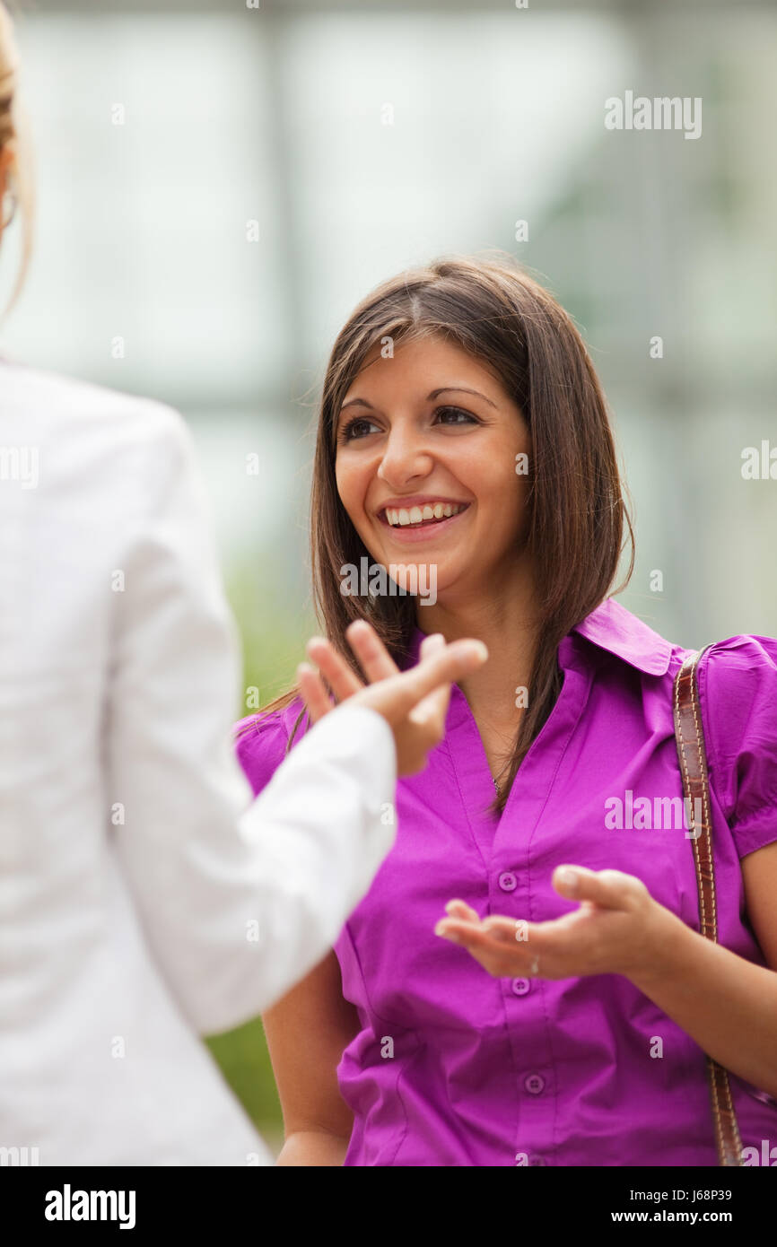 Job speaks with his friends hi-res stock photography and images - Alamy