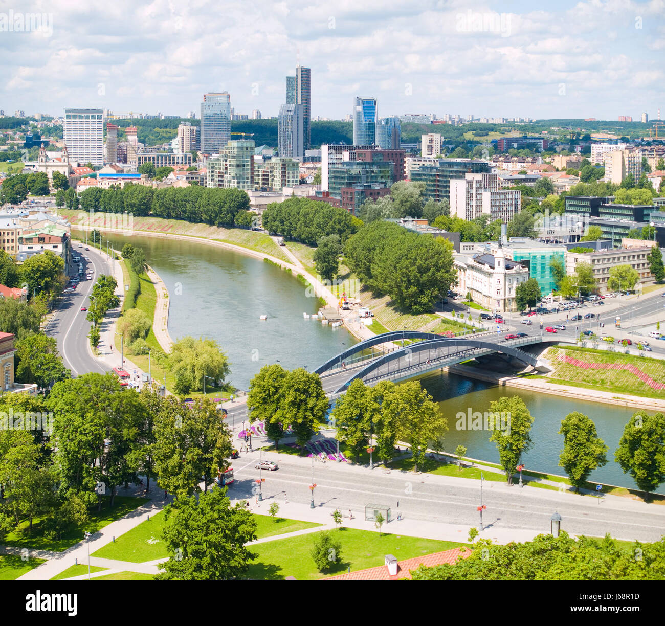 style of construction architecture architectural style lithuania aerial ...