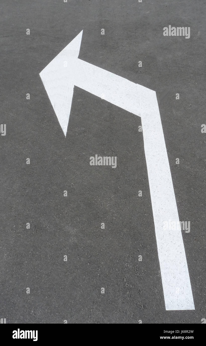 left arrow direction Stock Photo - Alamy