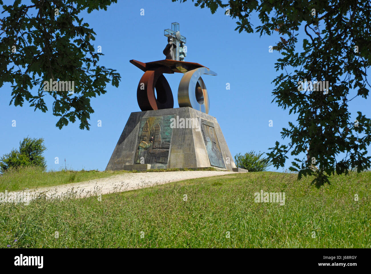Monte de gozo hi-res stock photography and images - Alamy