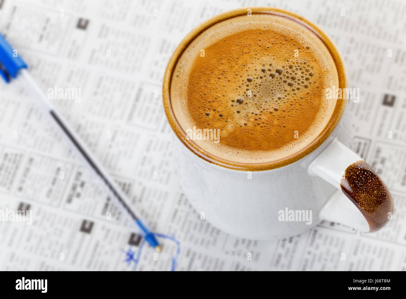 Italian newspaper espresso hi-res stock photography and images - Alamy