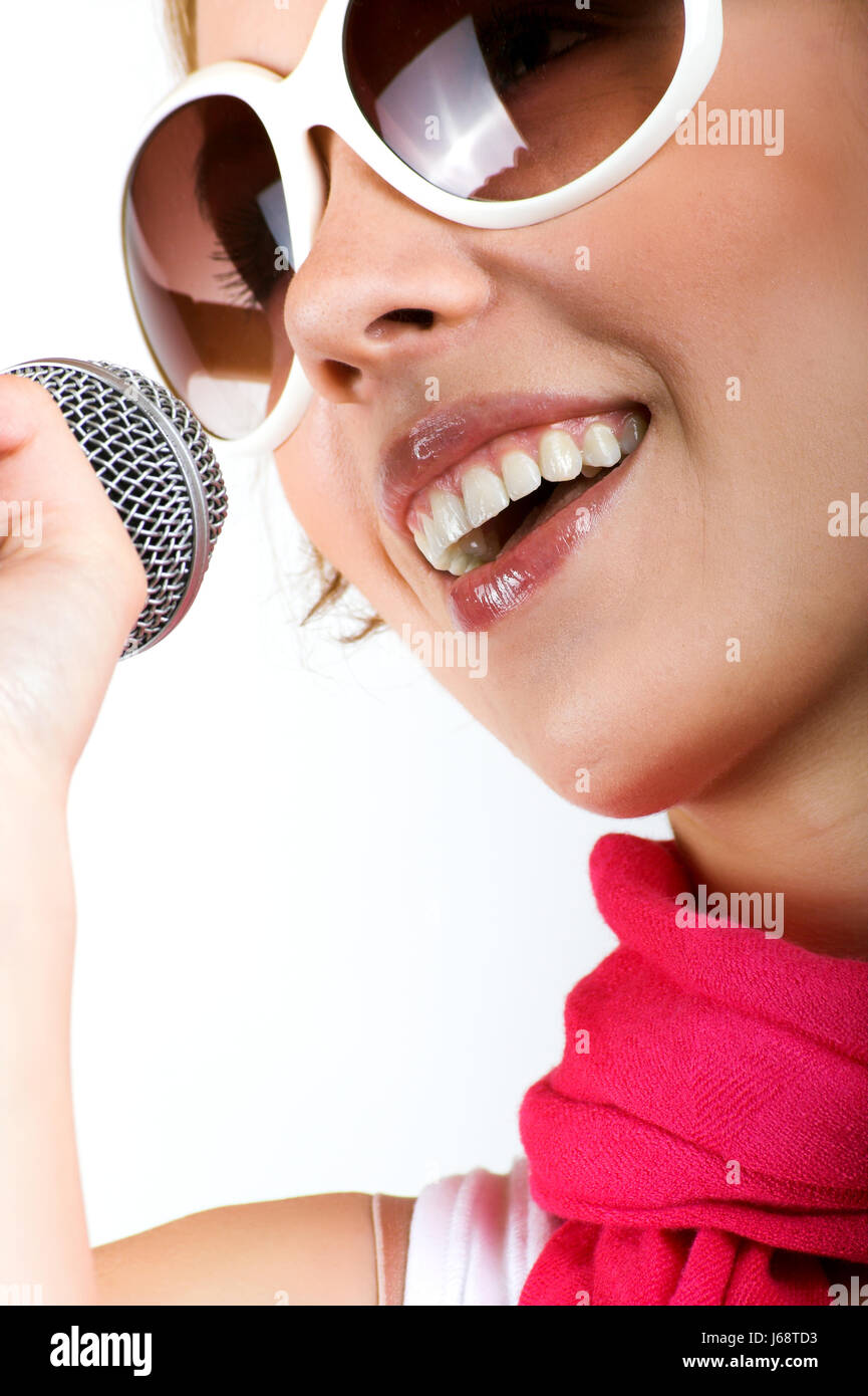 Singer laughing hi-res stock photography and images - Alamy