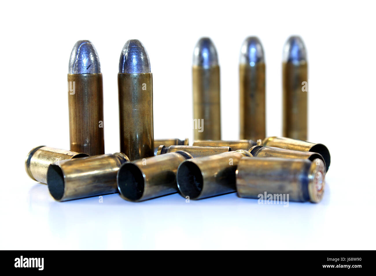 ammunition cartridge husk capsule bullet bowl five brass ammunition ...