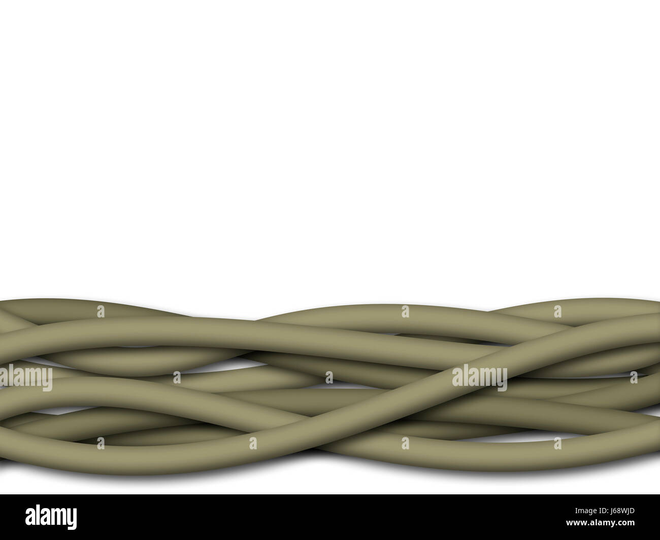 illustration electric cable wire technology cutout current conduction ...