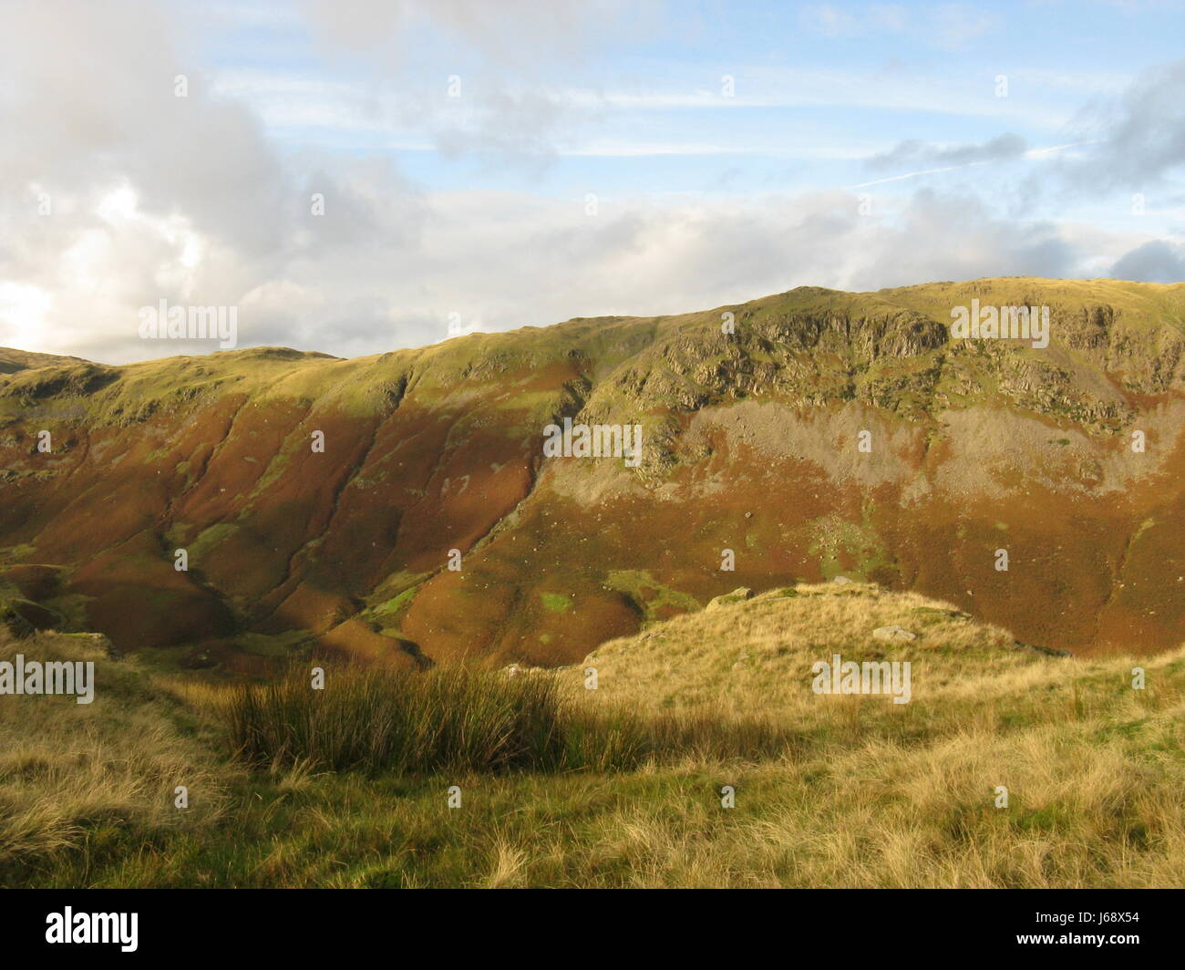 hill cloud nature-sanctuary england salt water sea ocean water mountain ...