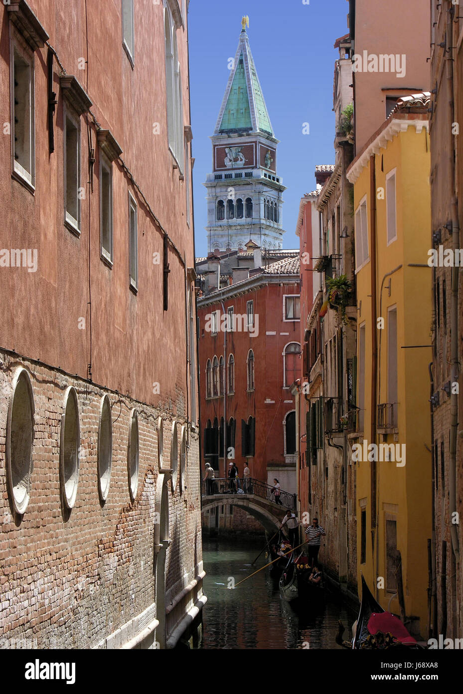 venice channel tower travel church monument tourism venice sightseeing ...