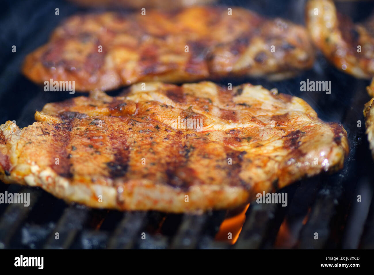 grill barbecue barbeque steak gridiron roast fry meat smoke smoking ...
