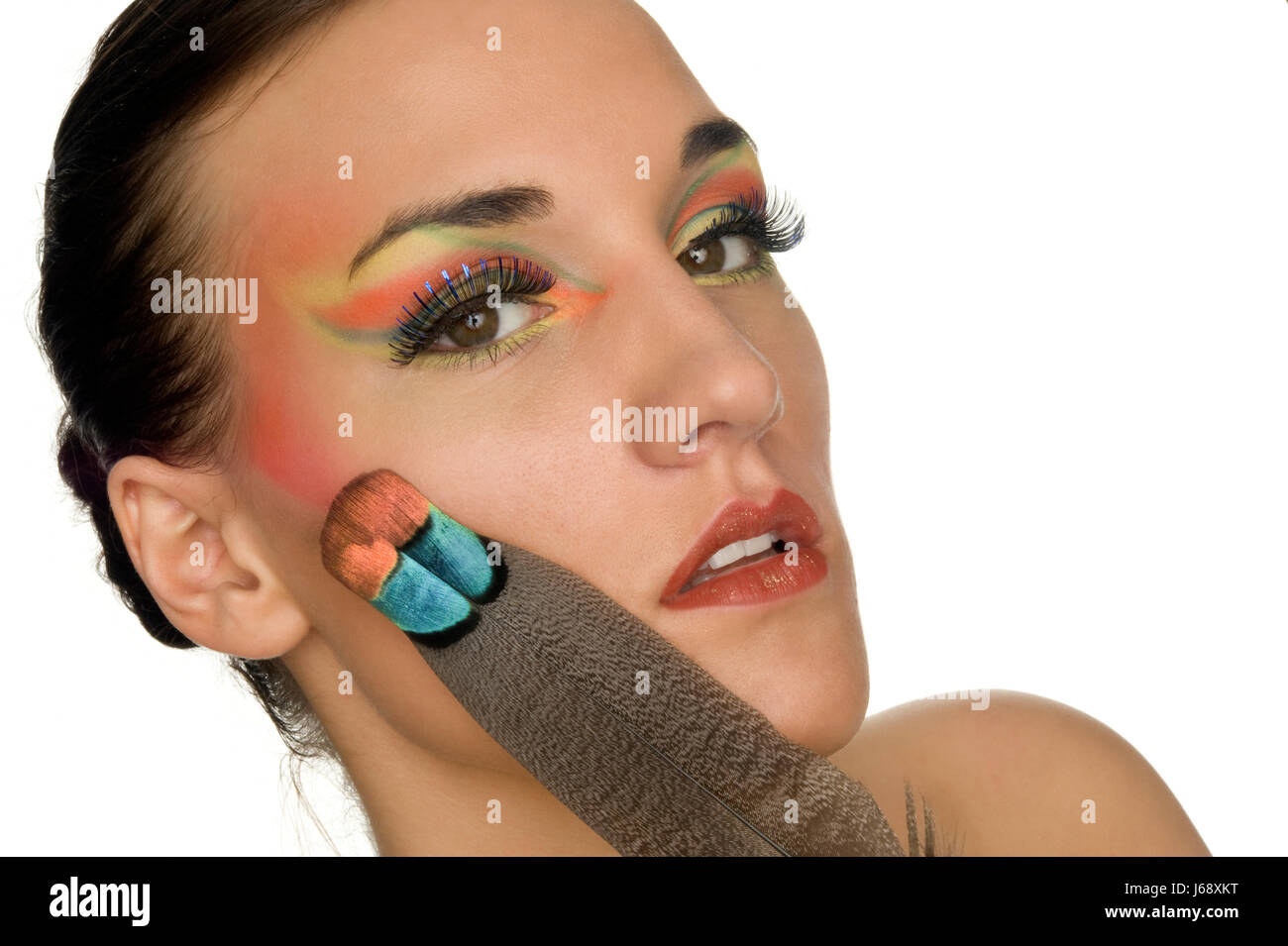 face skin care cosmetics beauty care make-up photo model model beauty ...