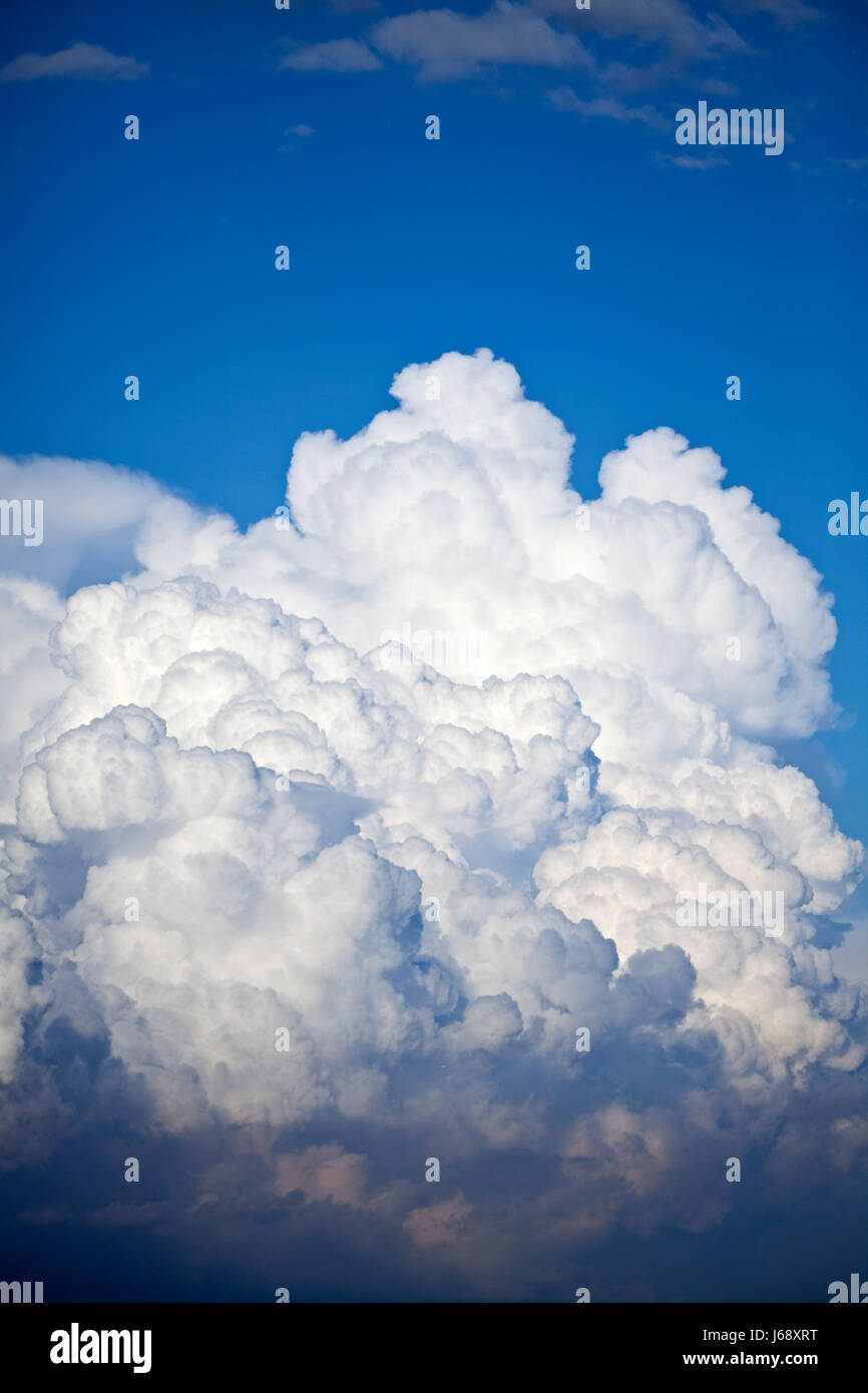 thunder cloud and blue sky Stock Photo - Alamy