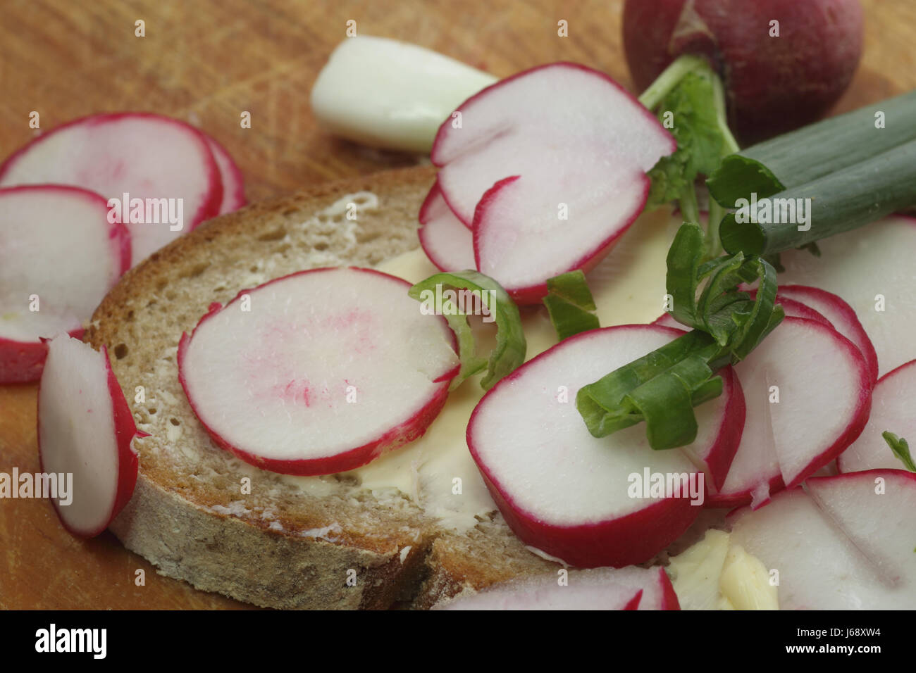 radish bread and butter butter radishes food aliment diet radish ...