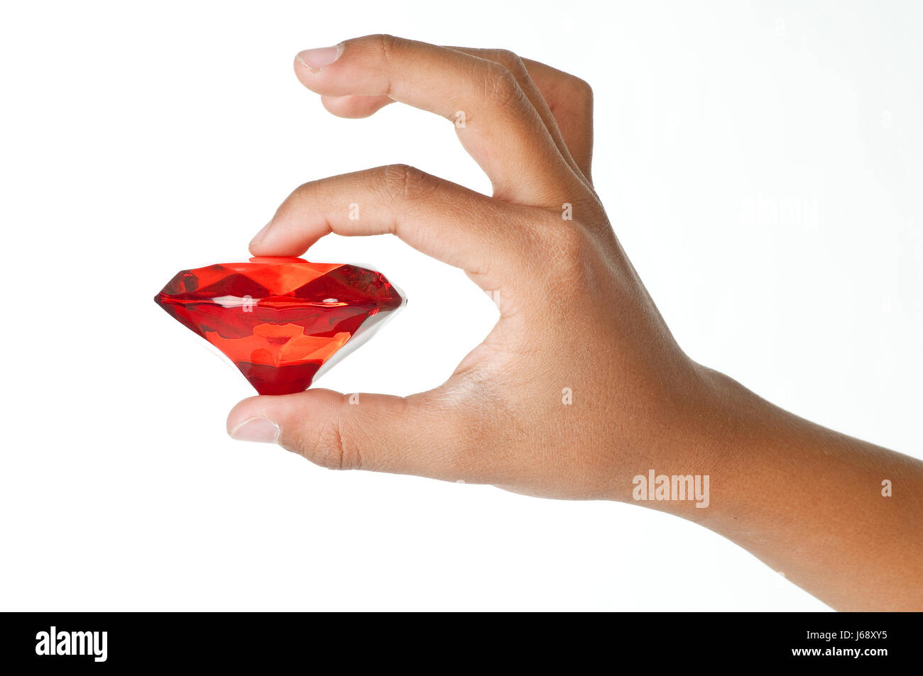 gem in children hand Stock Photo - Alamy