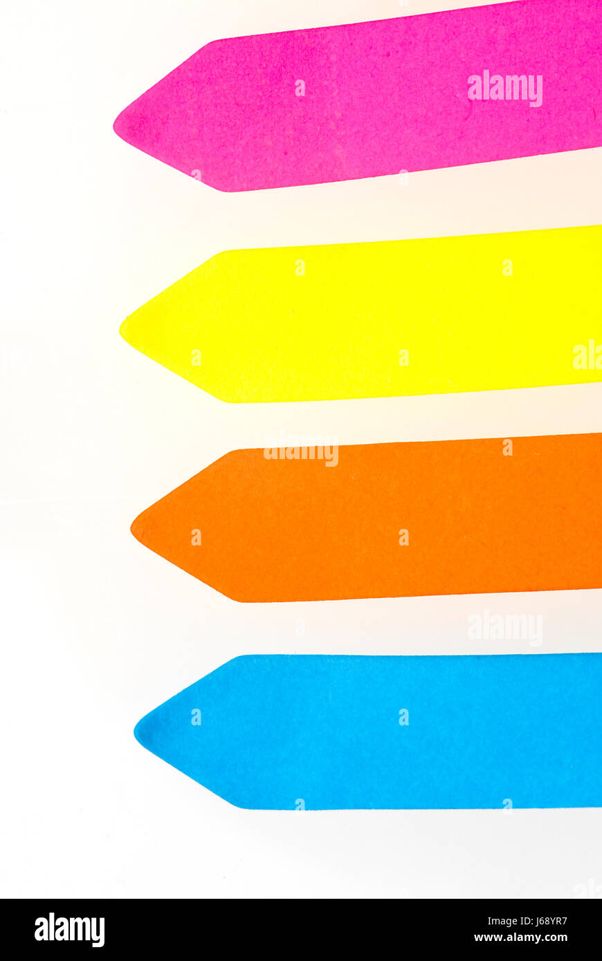 Colored arrows hi-res stock photography and images - Alamy