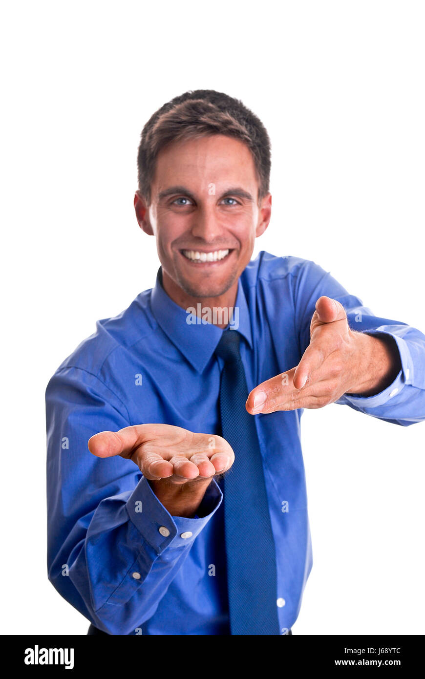 hand hands isolated business man blue laugh laughs laughing twit giggle ...