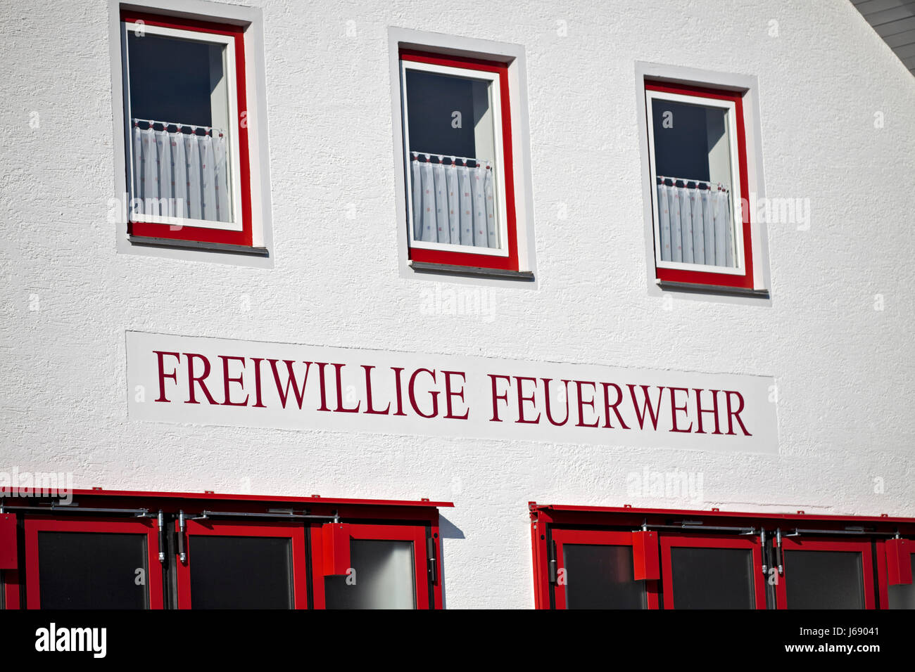 Volunteer fire brigade house hi-res stock photography and images - Alamy