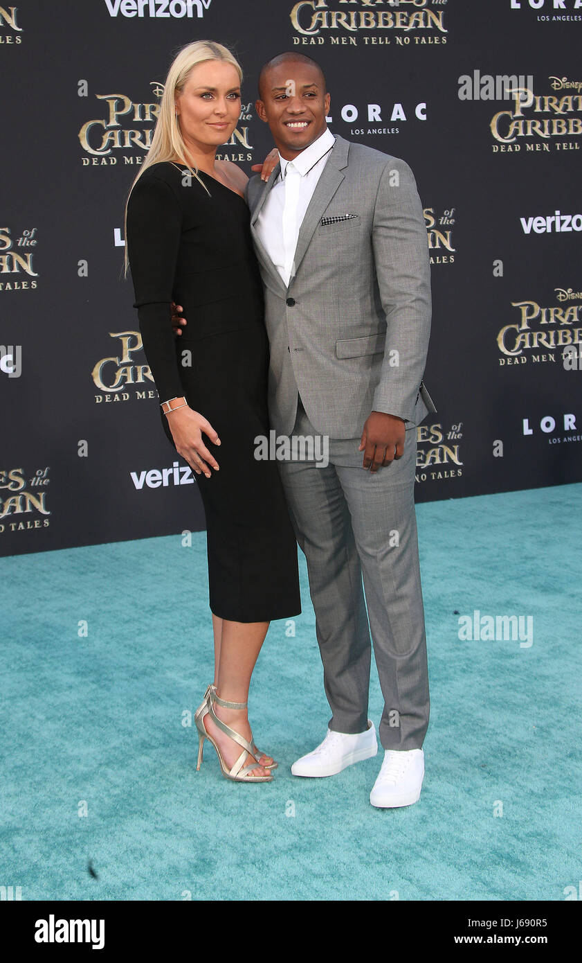 18 May 2017 - Hollywood, California - Lindsey Vonn, Kenan Smith. Disney ...