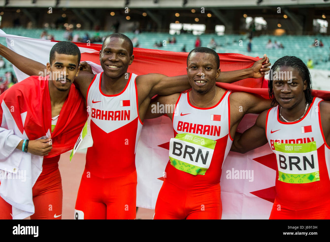 Baku, Azerbaijan. 19th May, 2017. ALKHALDI Saeed, Y AQOOB Salem Eid ...