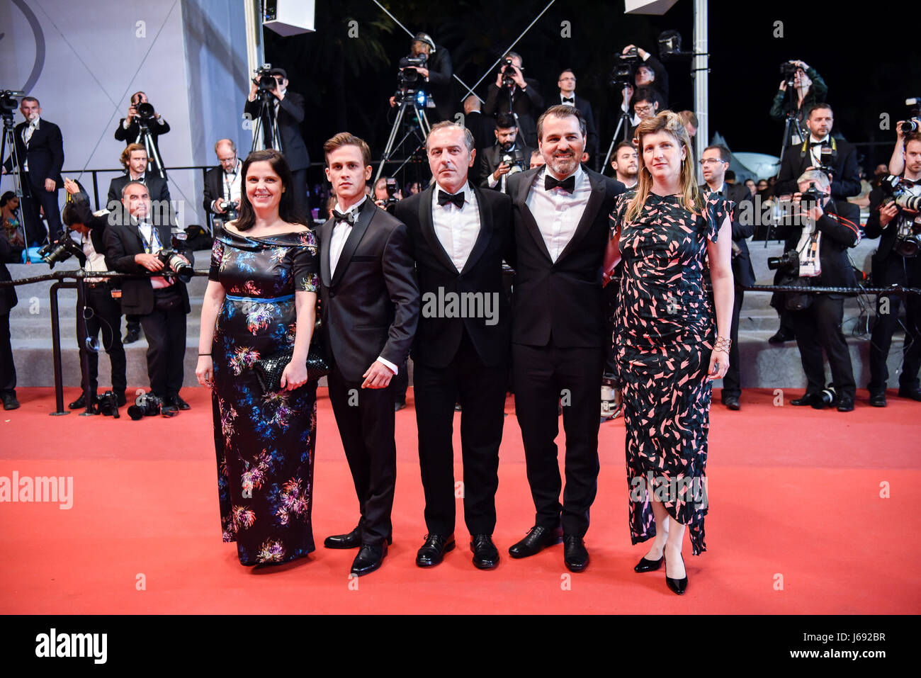 Cannes, France. 19th May, 2017. Cannes, Kornel Mundruczo and ...