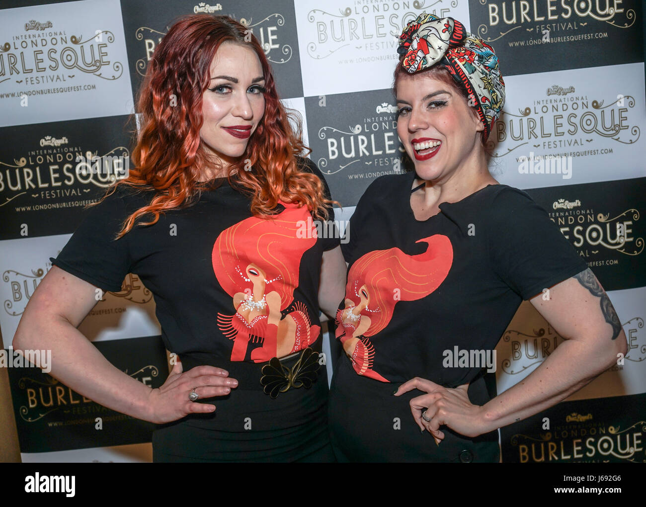 London, UK. 19th May, 2017. London Burlesque Festival - The Crown ...