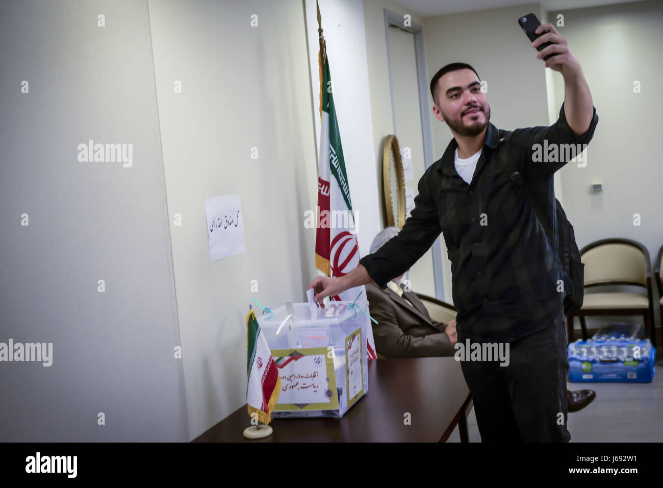 Washington, DC, USA. 19th May, 2017. Presidential elections were held ...