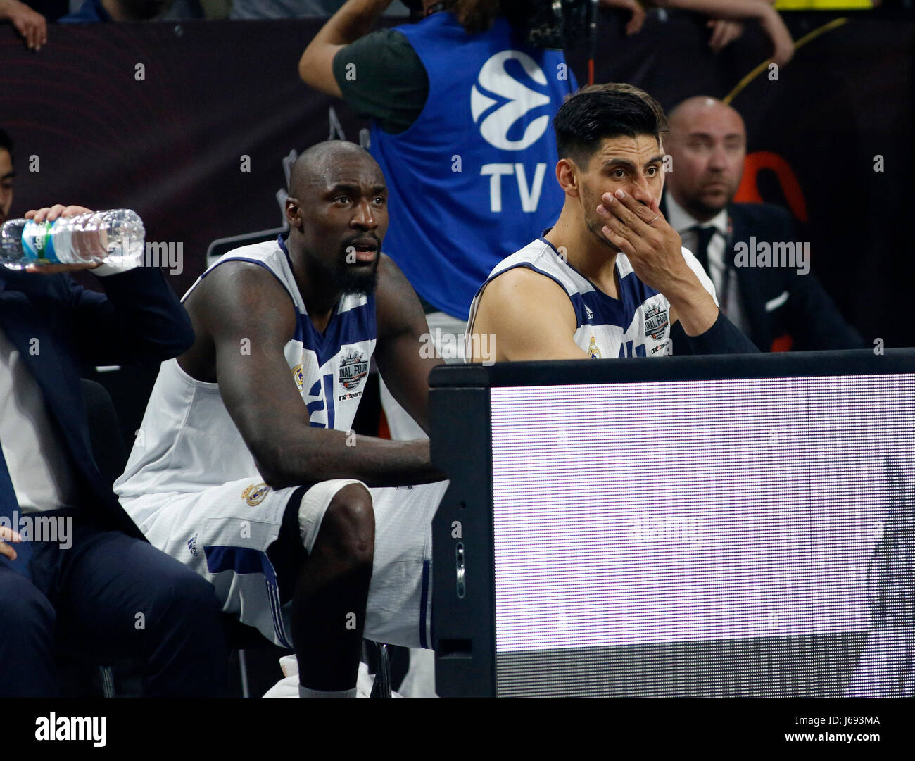 Fenerbahce's ,Real Madrid's during their Final Four Euroleague ...