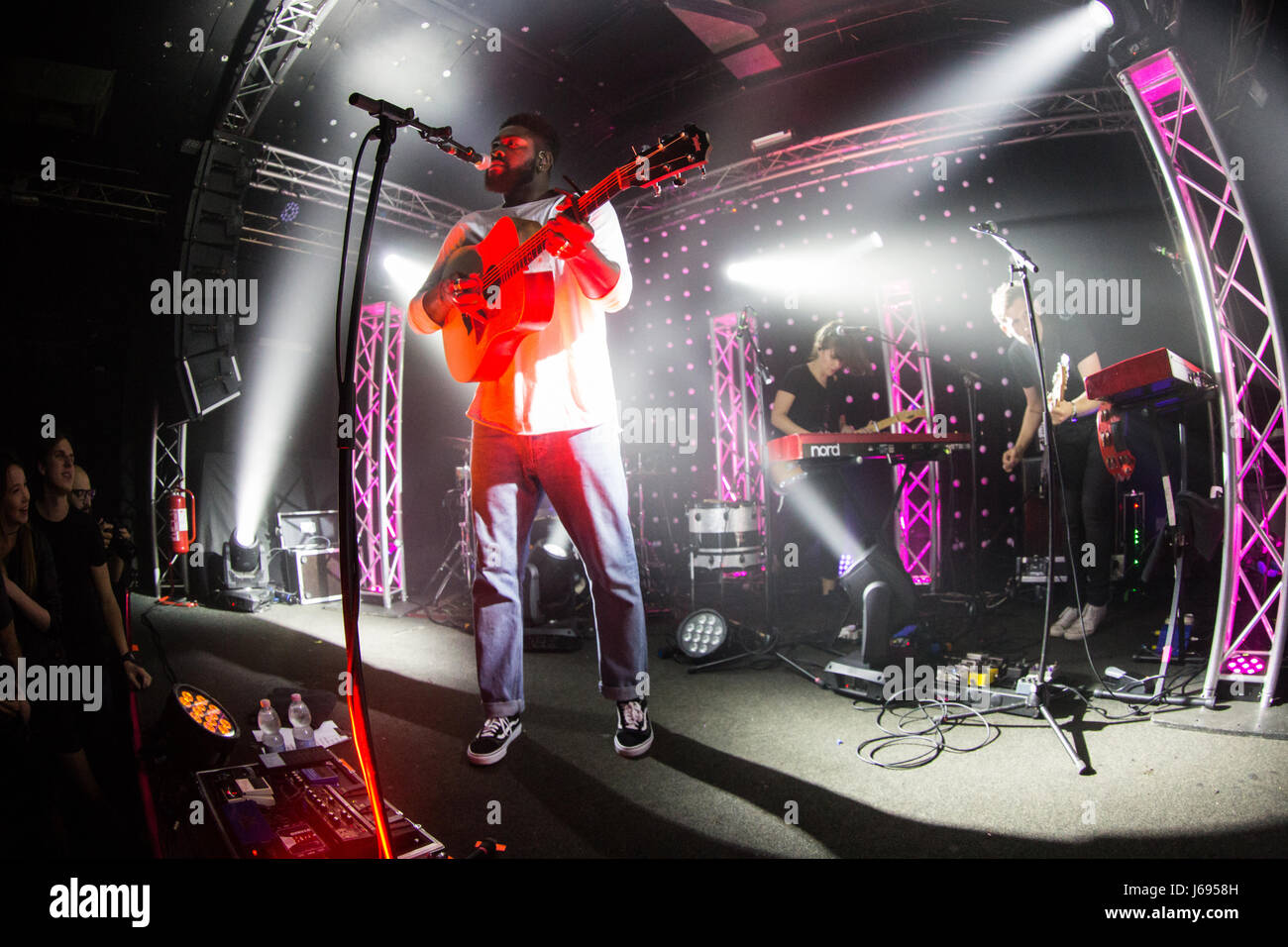 Milan Italy. 19th May 2017. The English singer-songwriter JAKE ISAAC ...