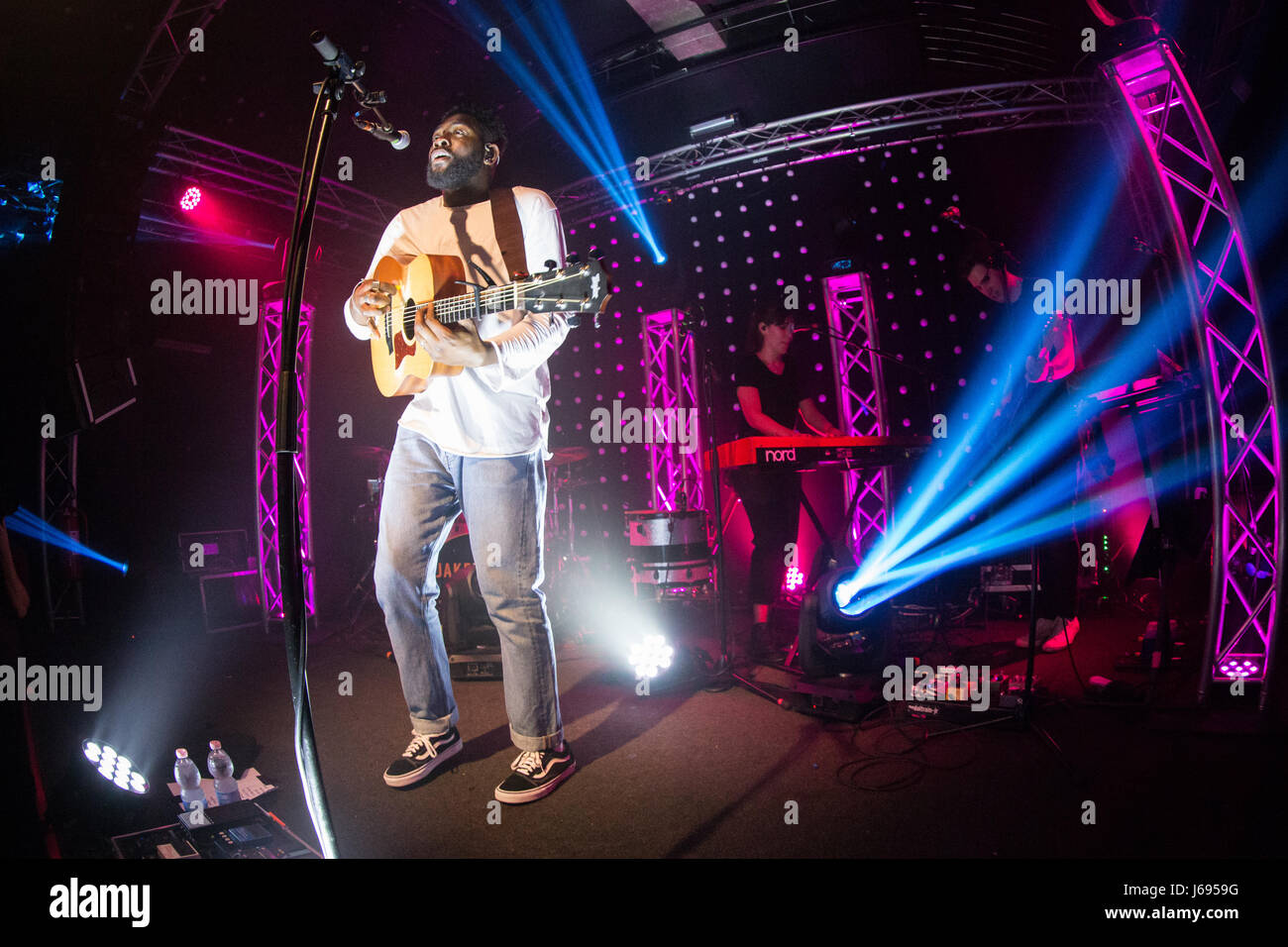 Milan Italy. 19th May 2017. The English singer-songwriter JAKE ISAAC ...