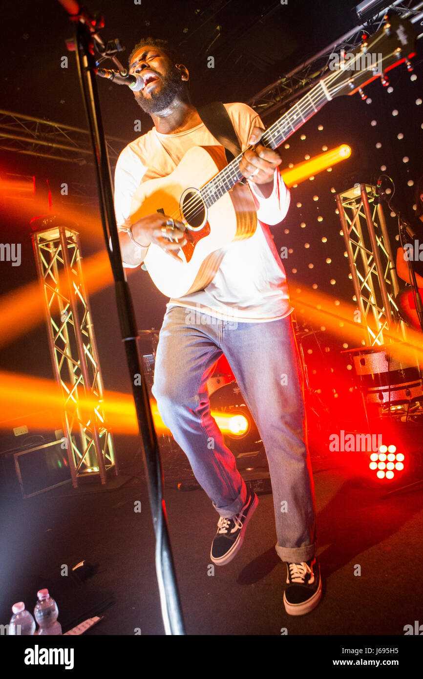 Milan Italy. 19th May 2017. The English singer-songwriter JAKE ISAAC ...