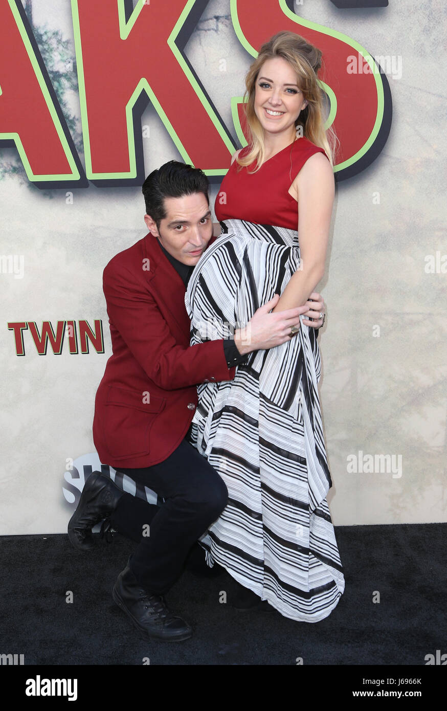 Los Angeles, Ca, USA. 19th May, 2017. David Dastmalchian, Wife, At ...