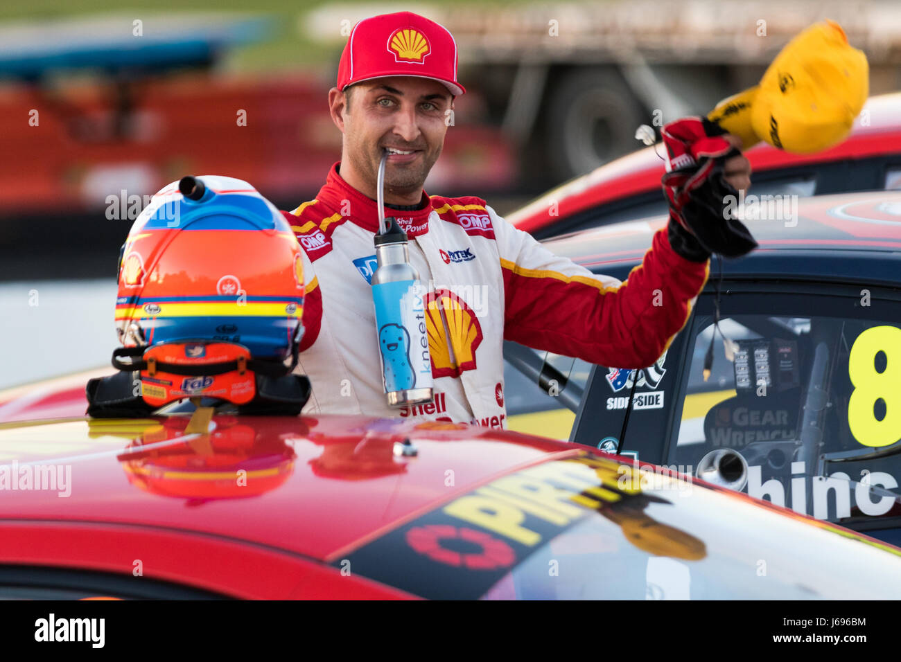 Melbourne, Australia. 20th May, 2017. Fabian Coulthard during Race 9 of ...