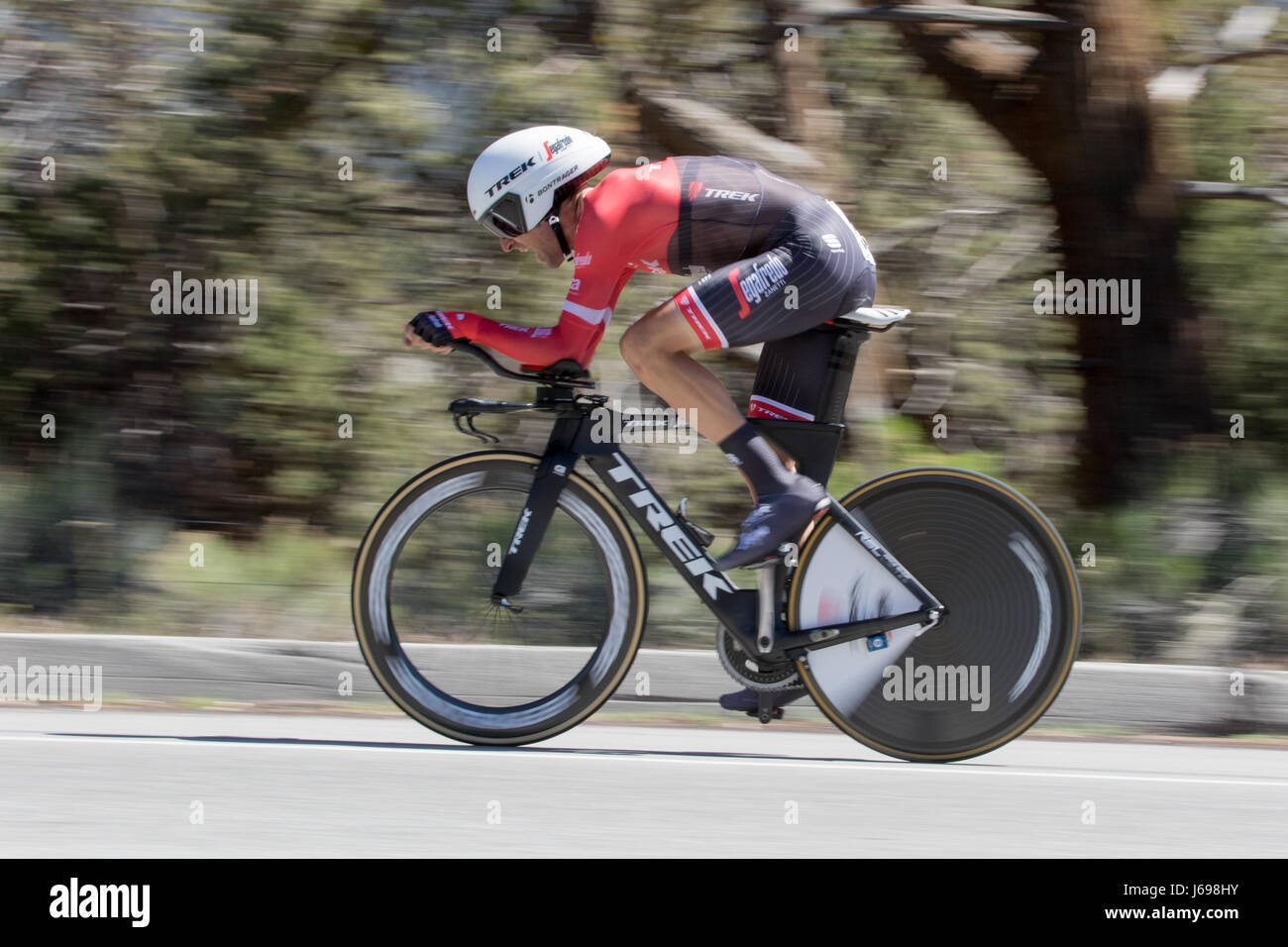 Big Bear, CA, USA. 19th May 2017. Haimar ZUBELDIA of Trek-Segafredo ...