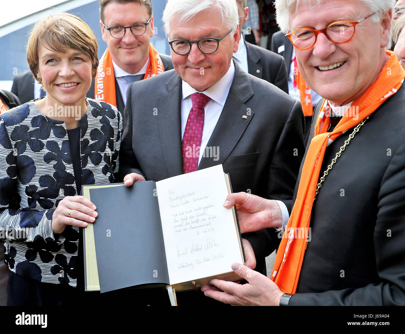The CEO of the evangelist church in Germany (EKD) Heinrich Bedford ...