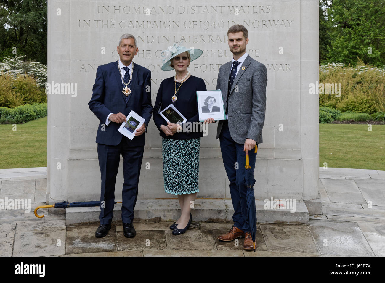 Brookwood Military Cemetery Surrey, UK. 20th May, 2017. CWGC historian ...