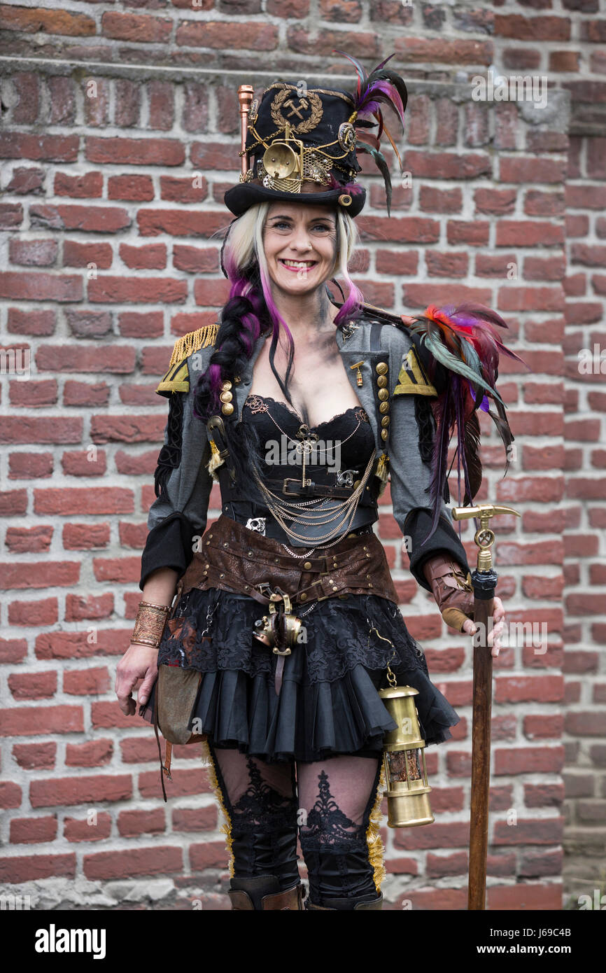 Bochum, Germany. 20 May 2017. Pictured: Steampunk Dusty Steampott. LWL ...