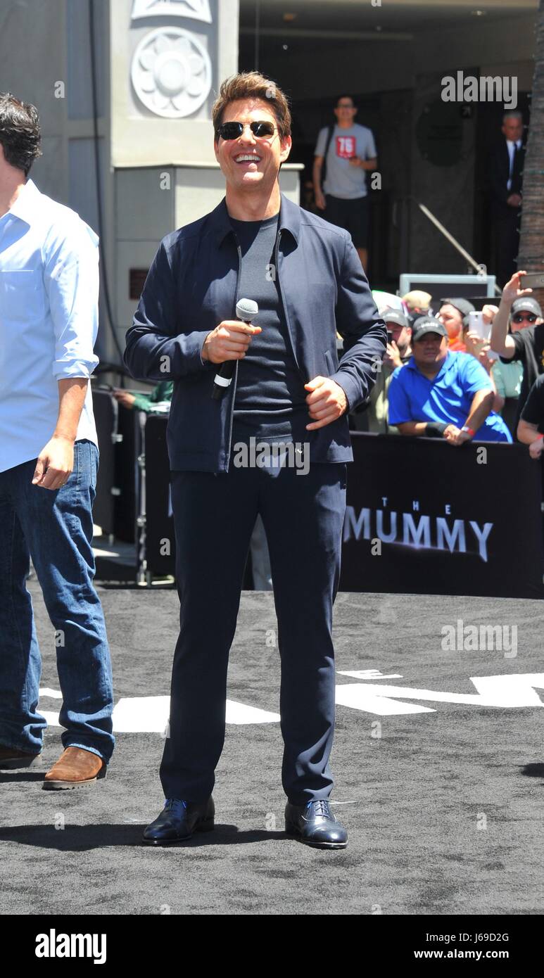 Los Angeles, CA, USA. 20th May, 2017. Tom Criuse at arrivals for THE ...