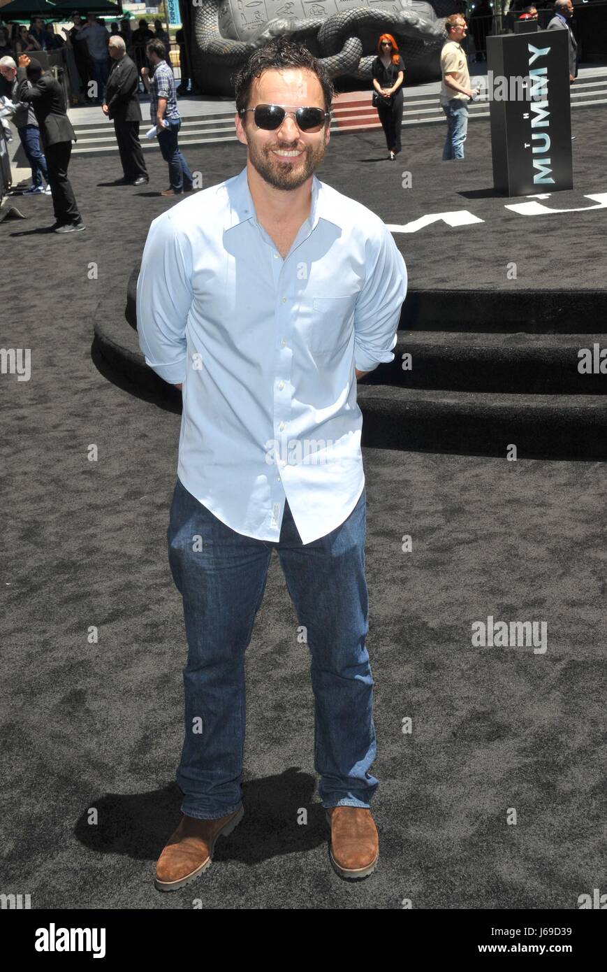 Los Angeles, CA, USA. 20th May, 2017. Jake Johnson at arrivals for THE ...