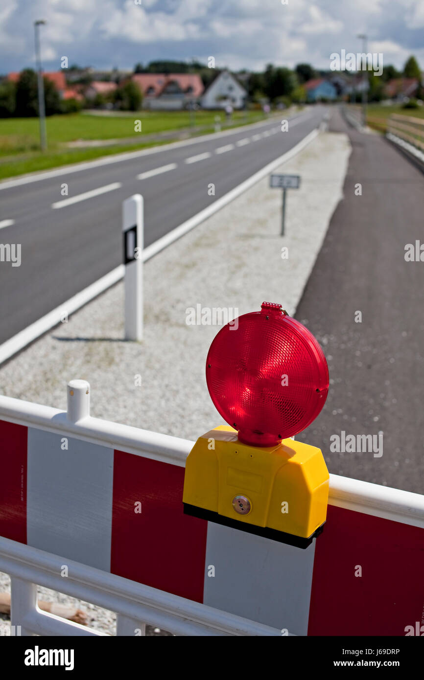 Lock roadblock roadblock hi-res stock photography and images - Alamy