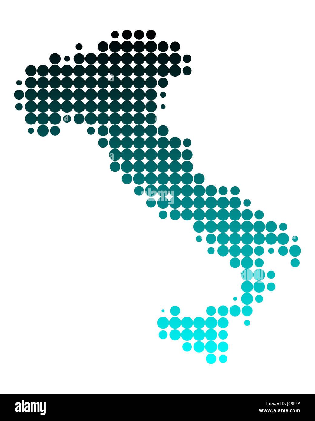 europe circle card dot geography complete perfect atlas map of the ...