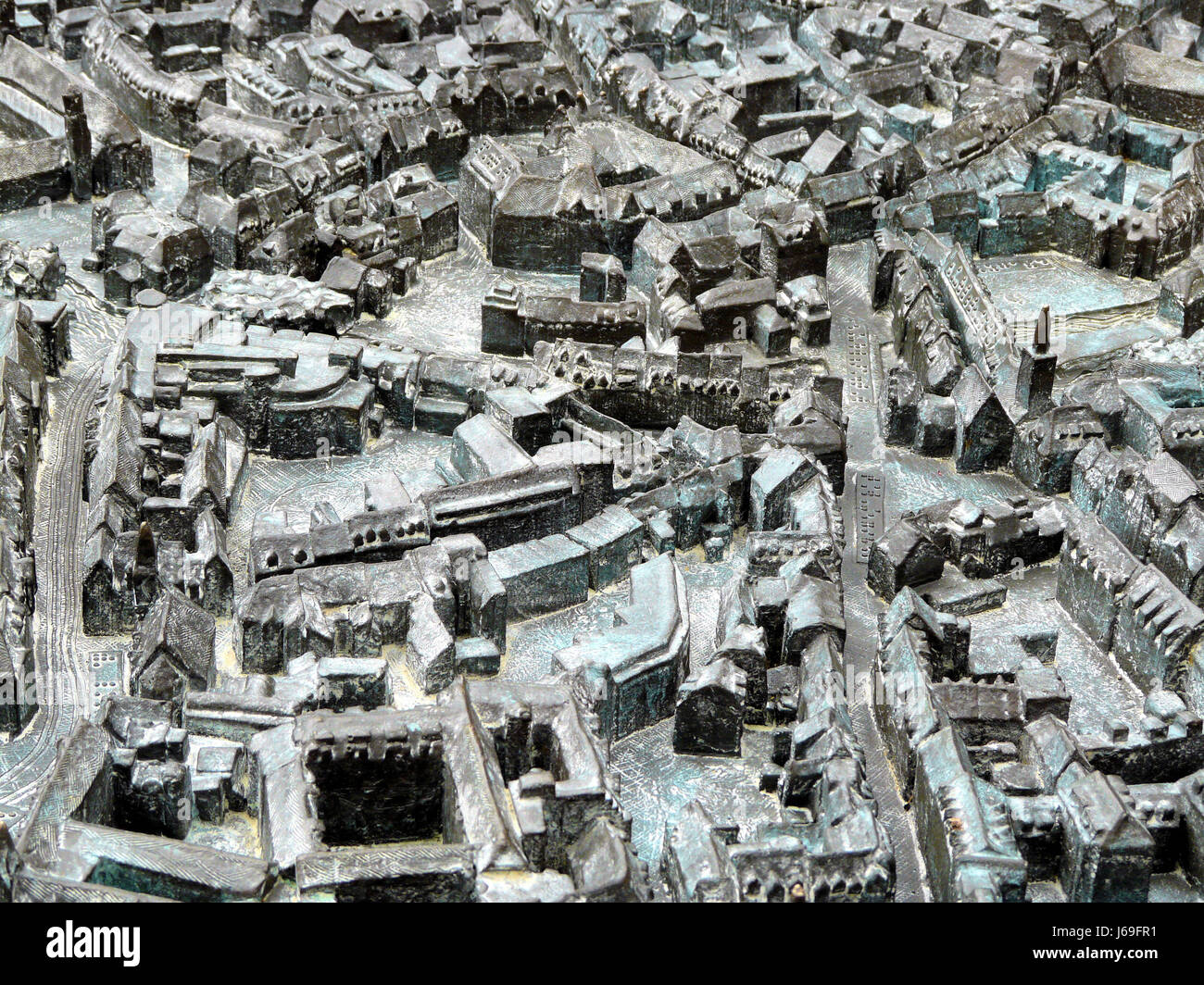 thuringia relief plastic braille city map feel grope thuringia relief ...