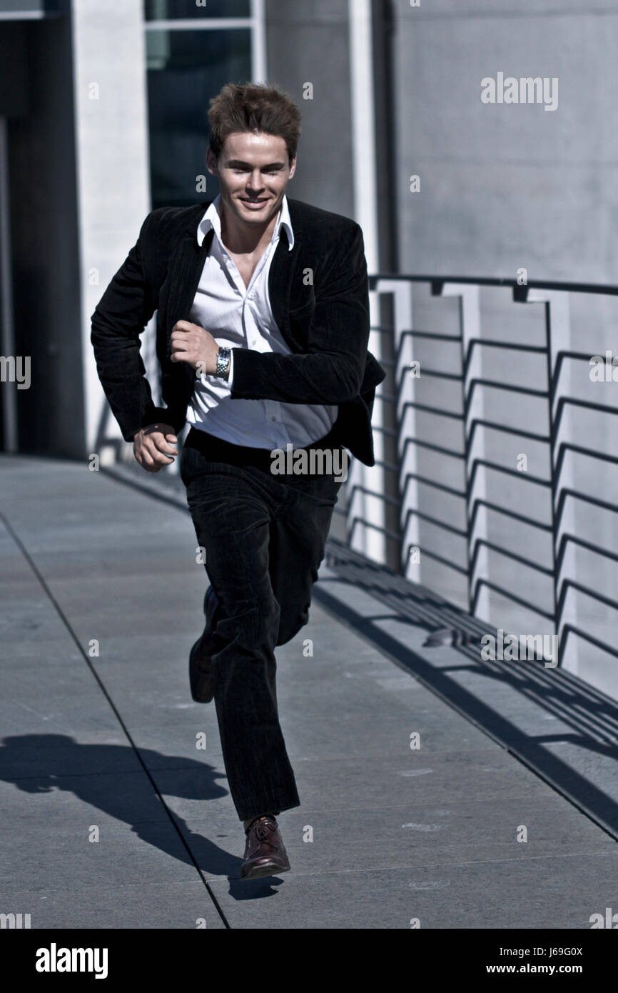 guy action handsome delighted unambitious enthusiastic merry radiant ...