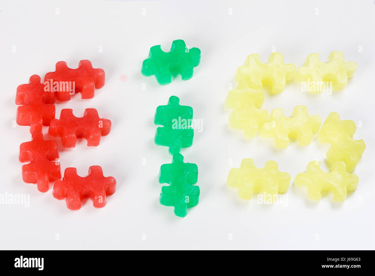 colour ice letters refreshing green cold ice frozen letters word ...