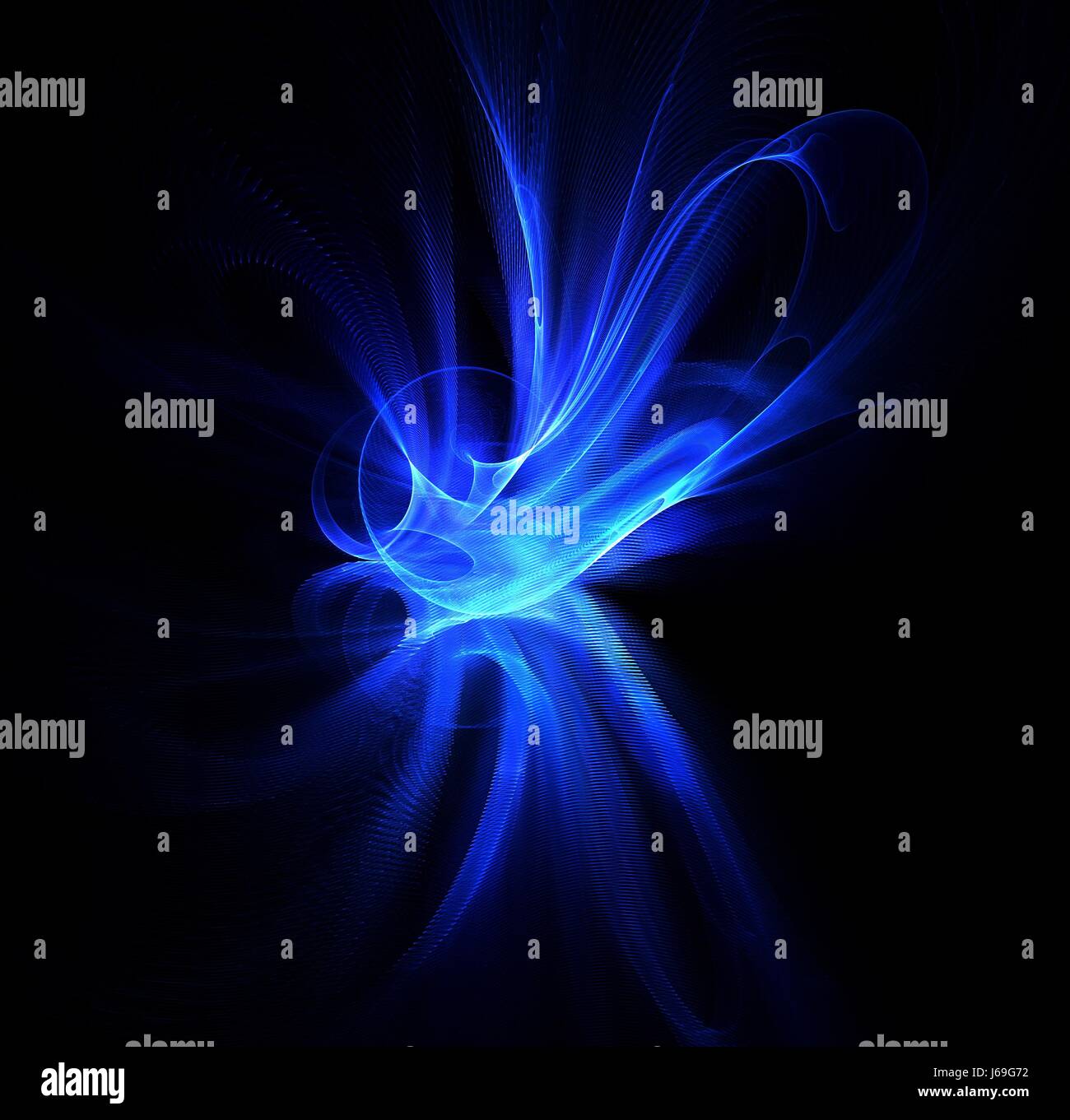 abstract blue flames background 1 Stock Photo - Alamy