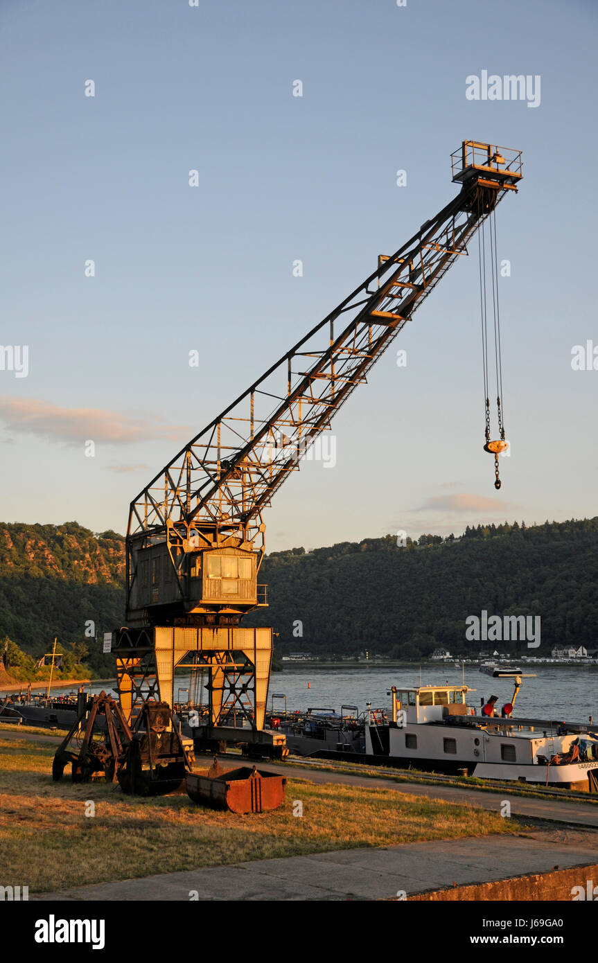 Historical old crane hi-res stock photography and images - Alamy
