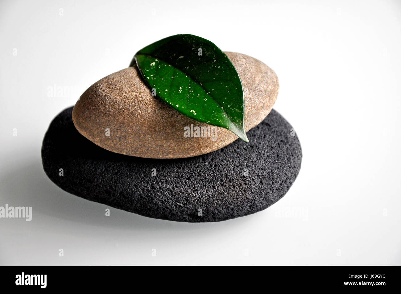leaf stone radio silence quietness silence balance stack rest ...