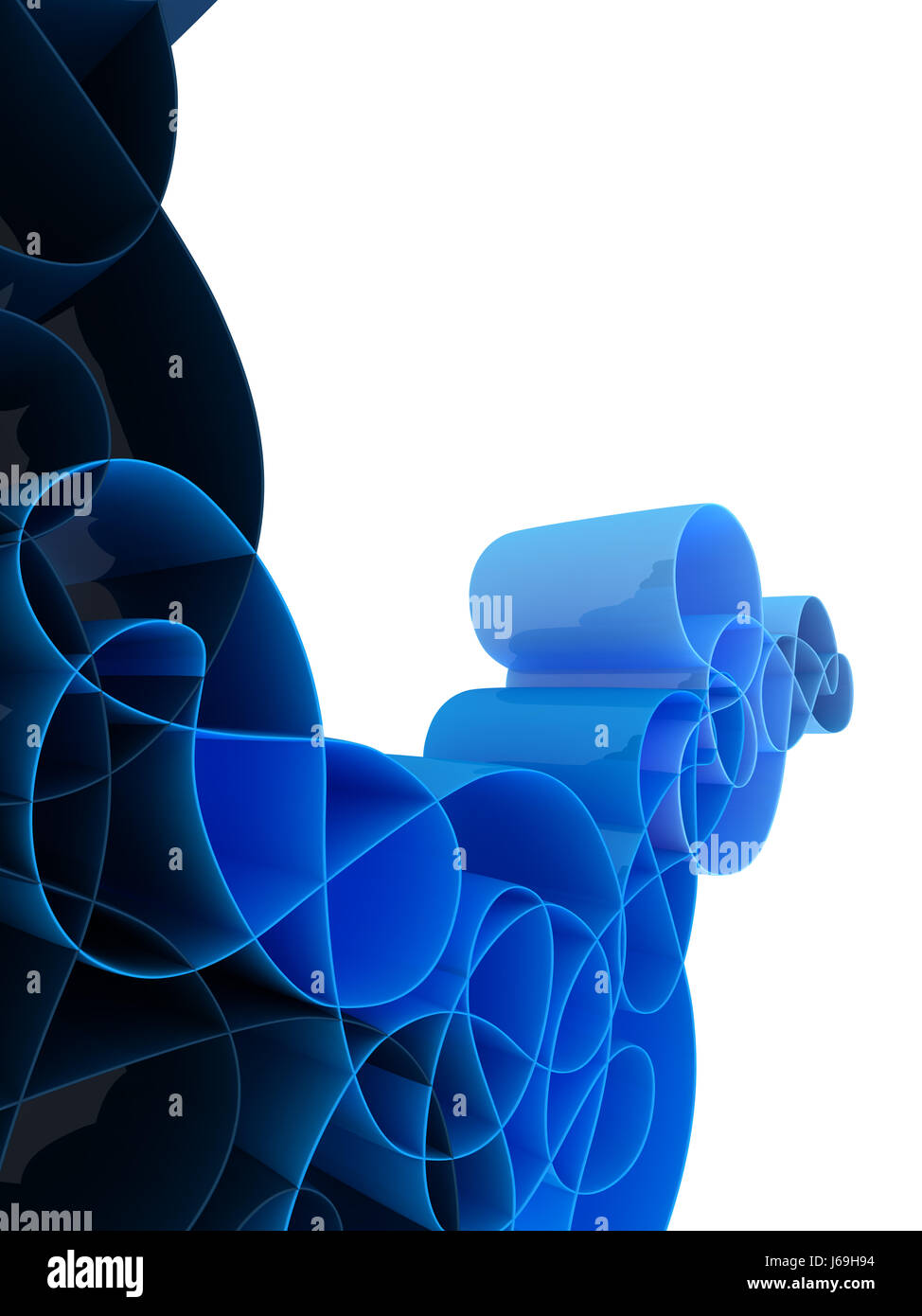 blue communication shape abstract creative curve design shaping ...