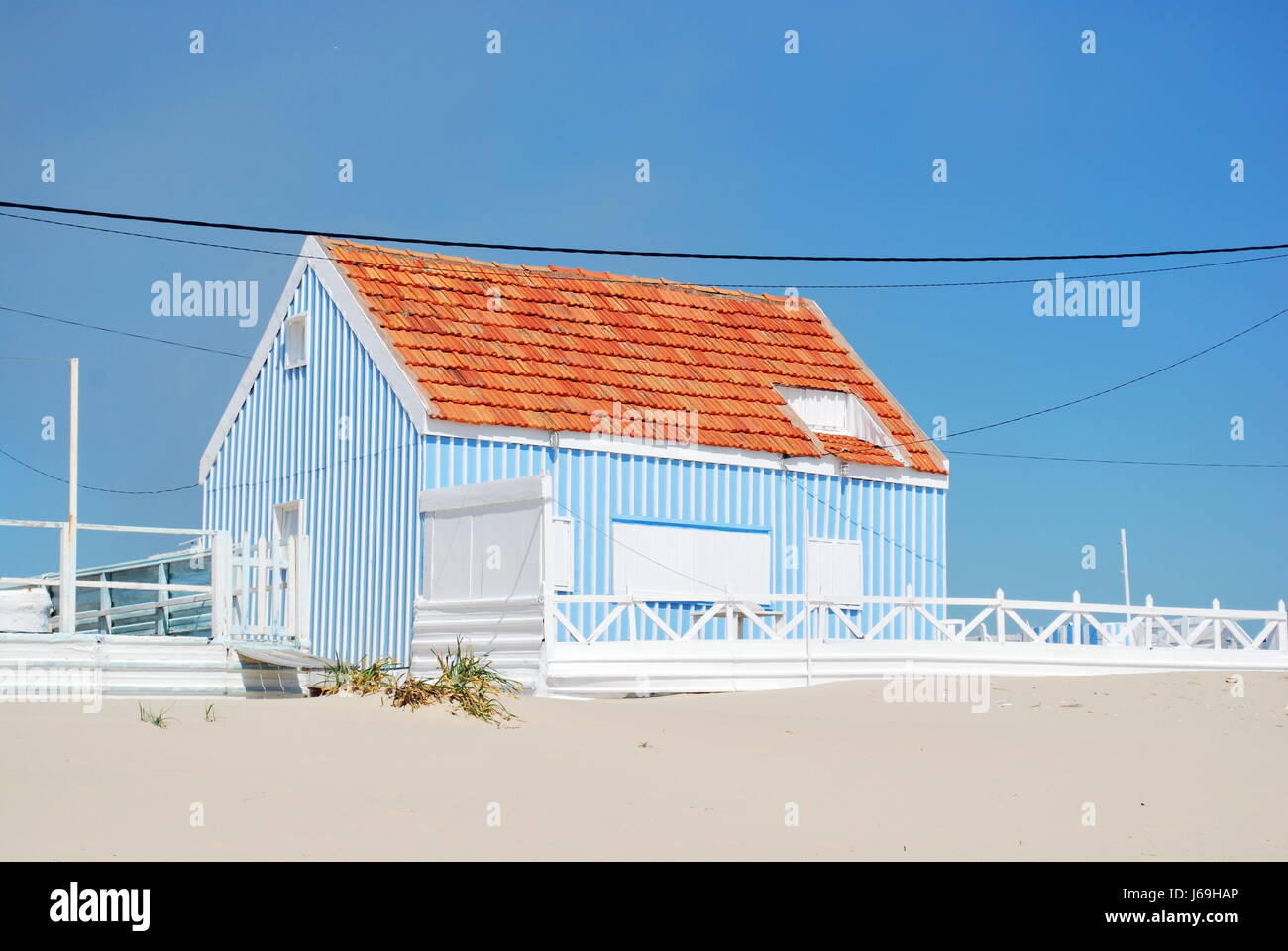 beach seaside the beach seashore traditional style of construction ...