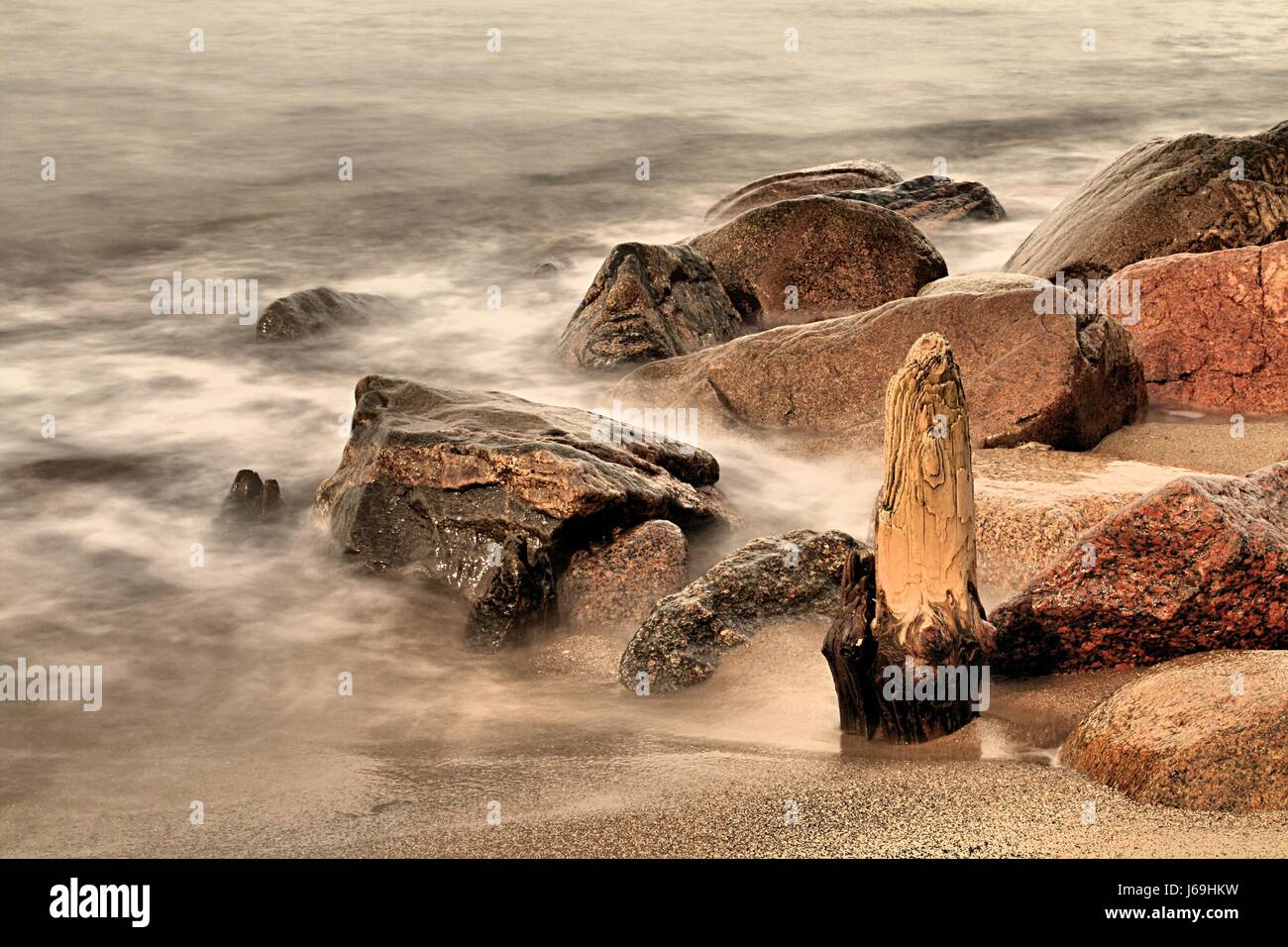 stones and groin Stock Photo - Alamy