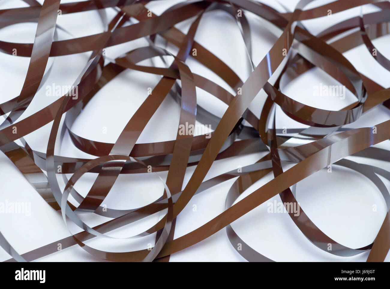 Audio tape mess High Resolution Stock Photography and Images - Alamy