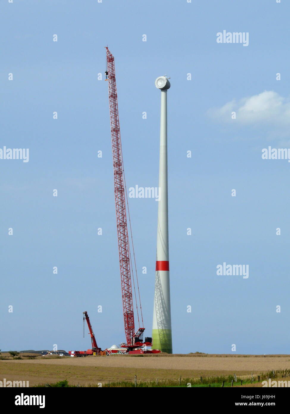 assembly wind power station wind energy mobile crane structure wind ...