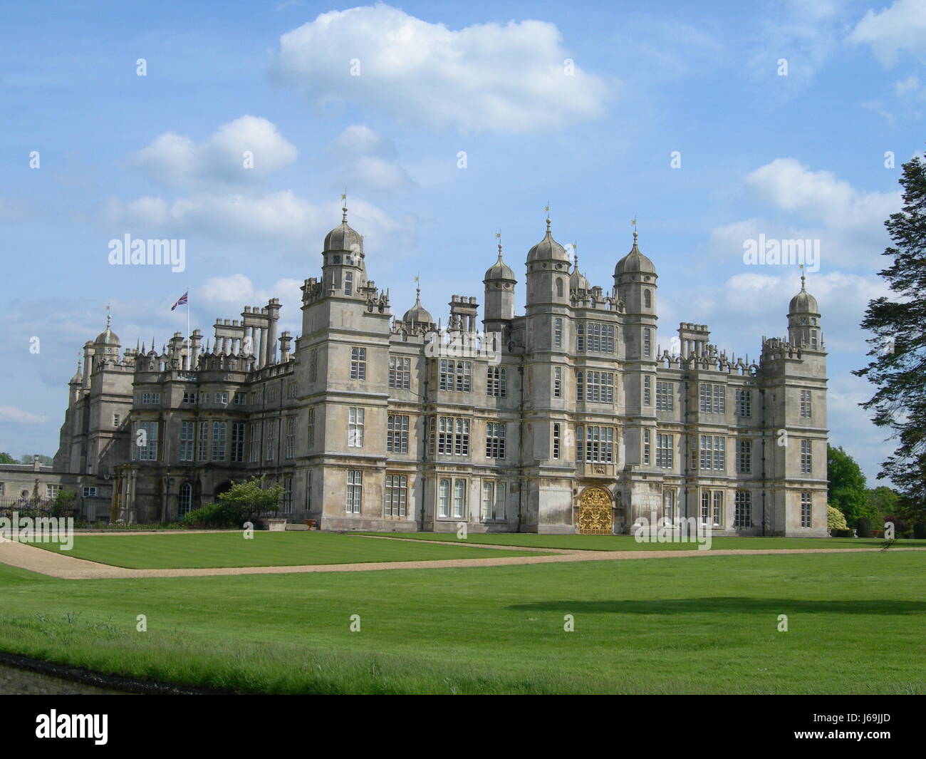 burghley house in lincolnshire,england Stock Photo - Alamy
