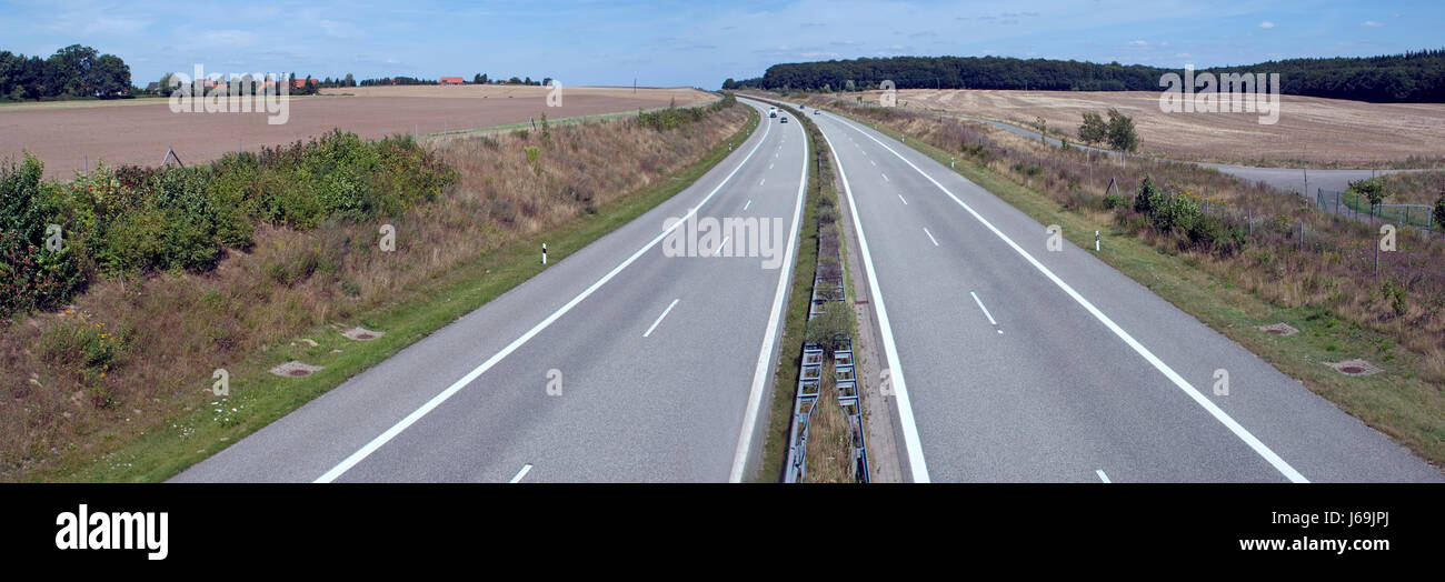 traffic transportation motorway highway panoramafoto a14 auto autobahn ...